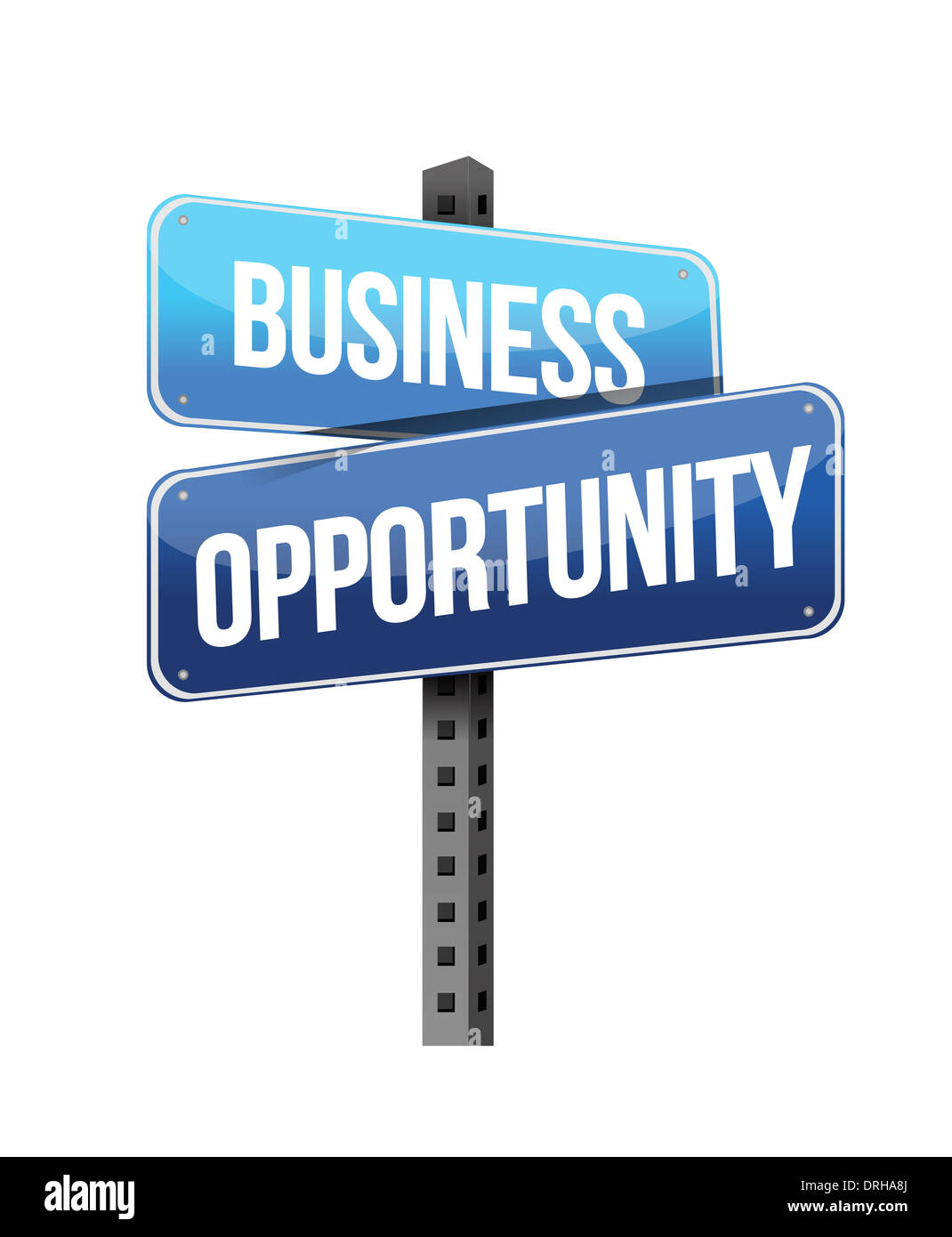 business opportunity sign illustration design over a white background ...