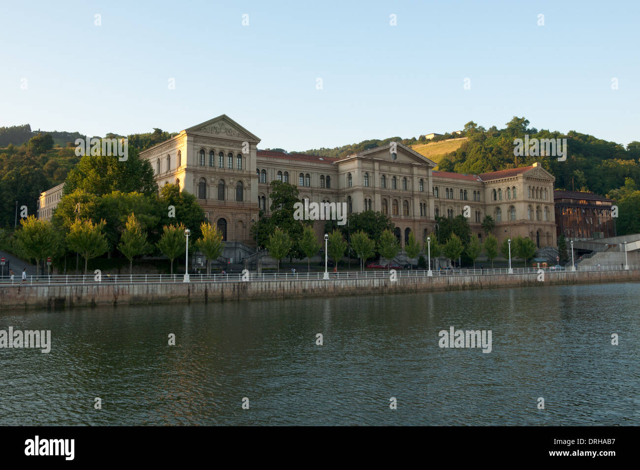 A view of the Bilbao campus of the University of Deusto (Universidad de ...