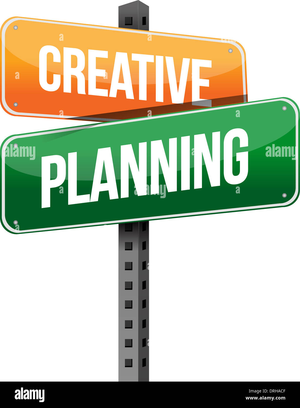 creative planning sign illustration design over a white background ...