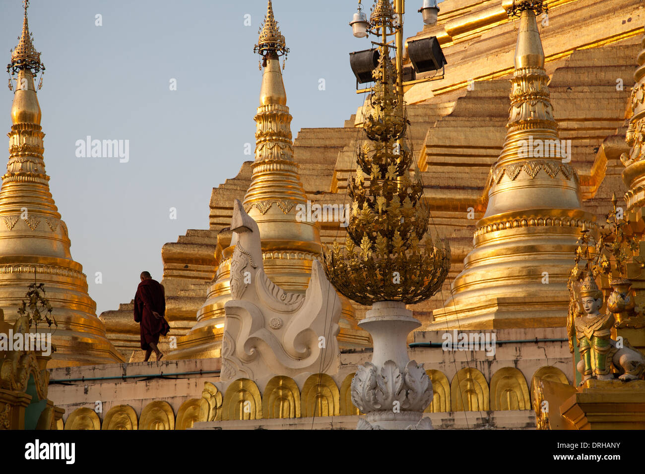 Shwedagon Pagoda Yangon (Rangoon) Myanmar (Burma) Asia Stock Photo - Alamy