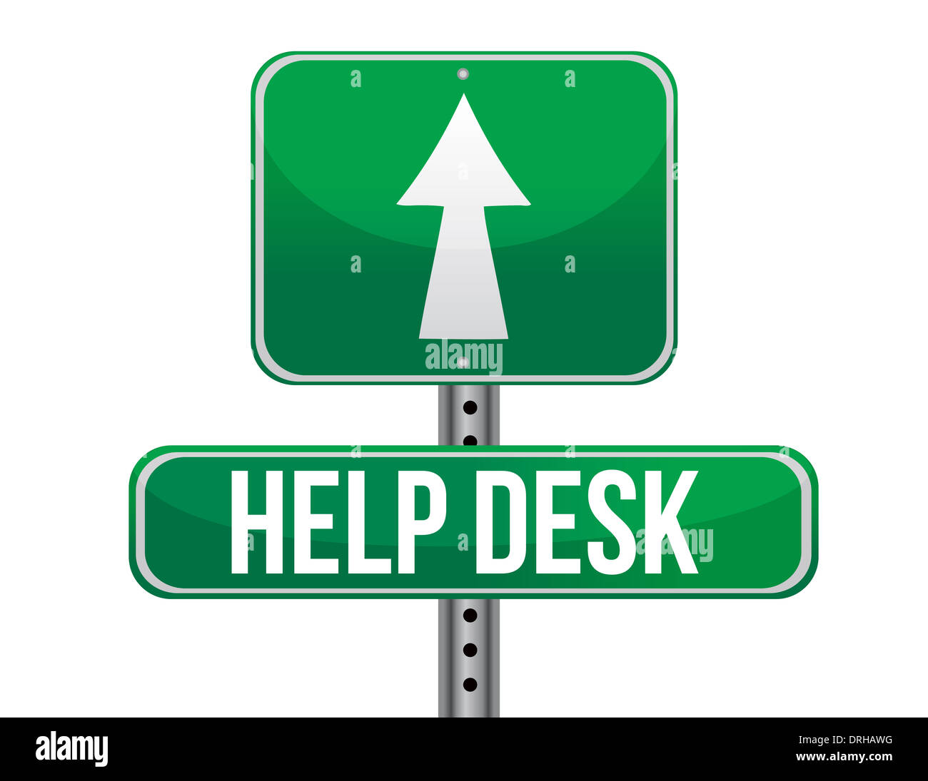 Help desk illustration design sign over a white background Stock Photo ...