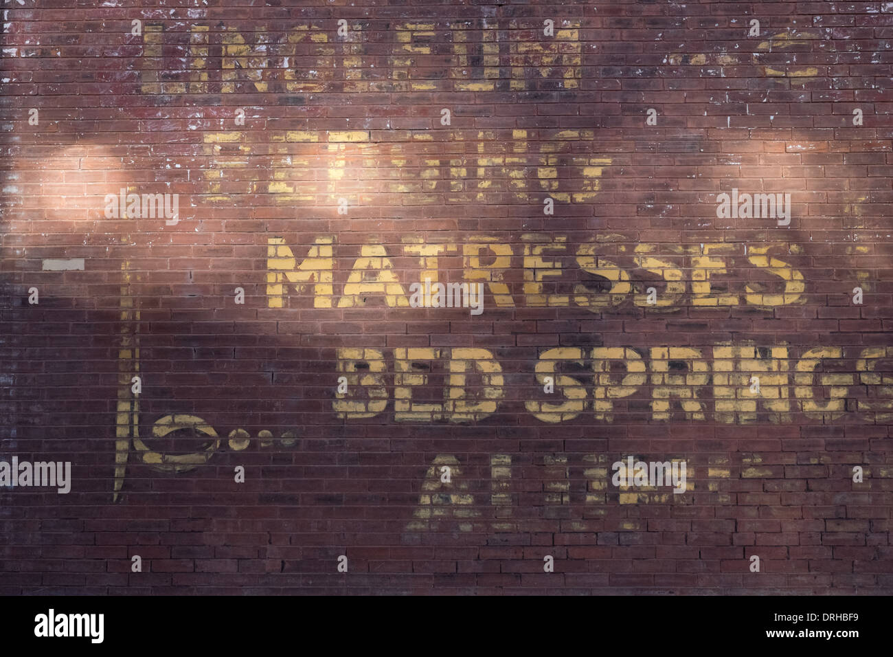 Brick wall advertisement for refrigerators hi-res stock photography and ...