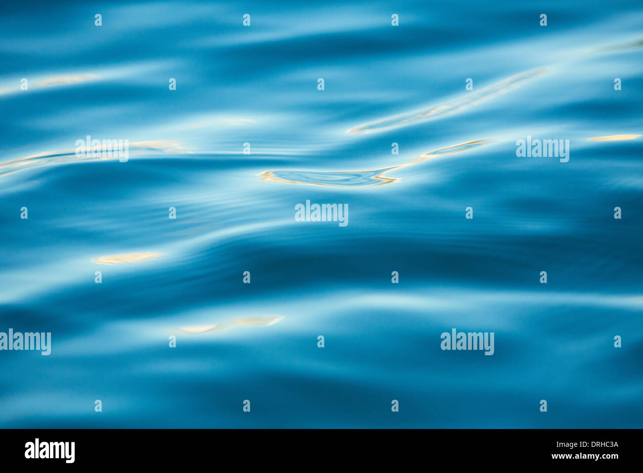 Hawaii Honolulu Waikiki Beach reflections water patterns winter Stock ...