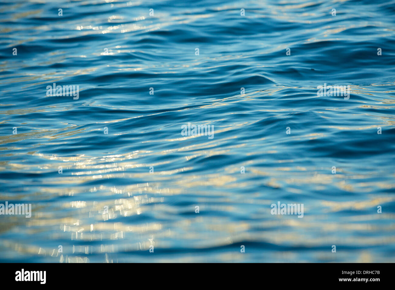 Hawaii Honolulu Waikiki Beach reflections water patterns winter Stock ...