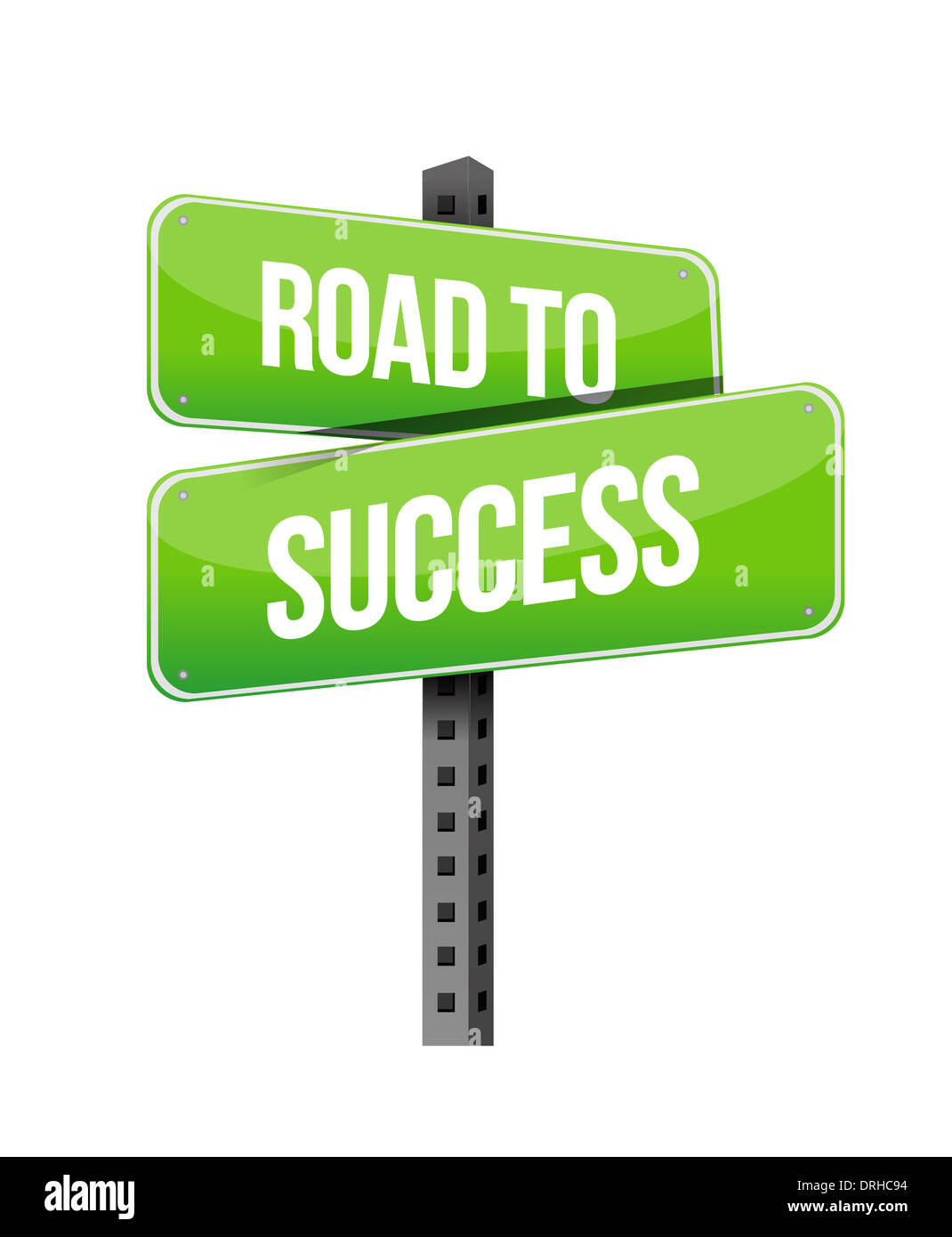 Path To Success Road Sign