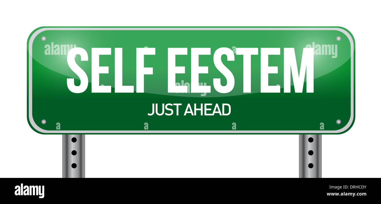 Self esteem road sign hi-res stock photography and images - Alamy