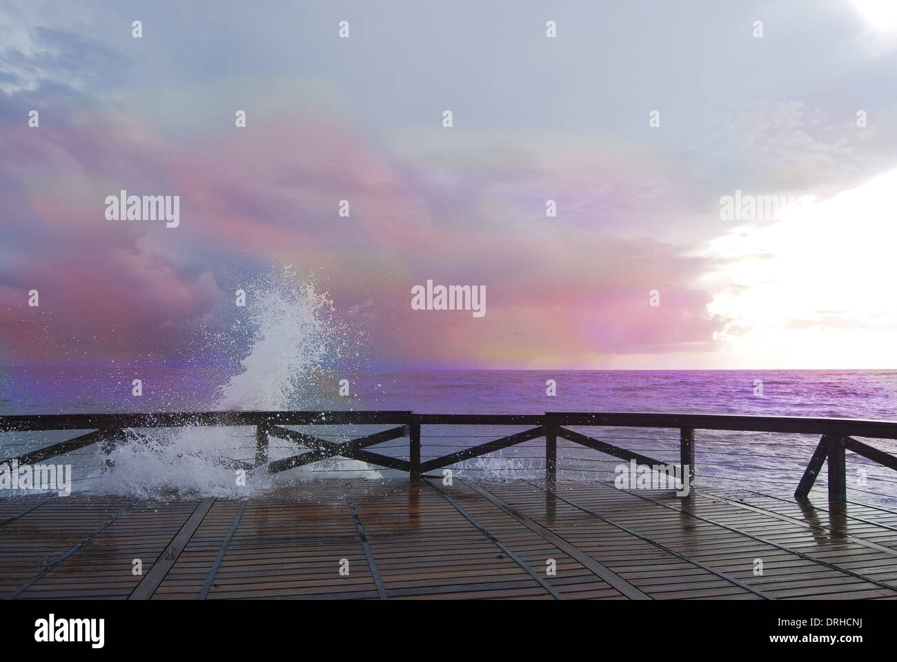 Colours at the sea Stock Photo - Alamy