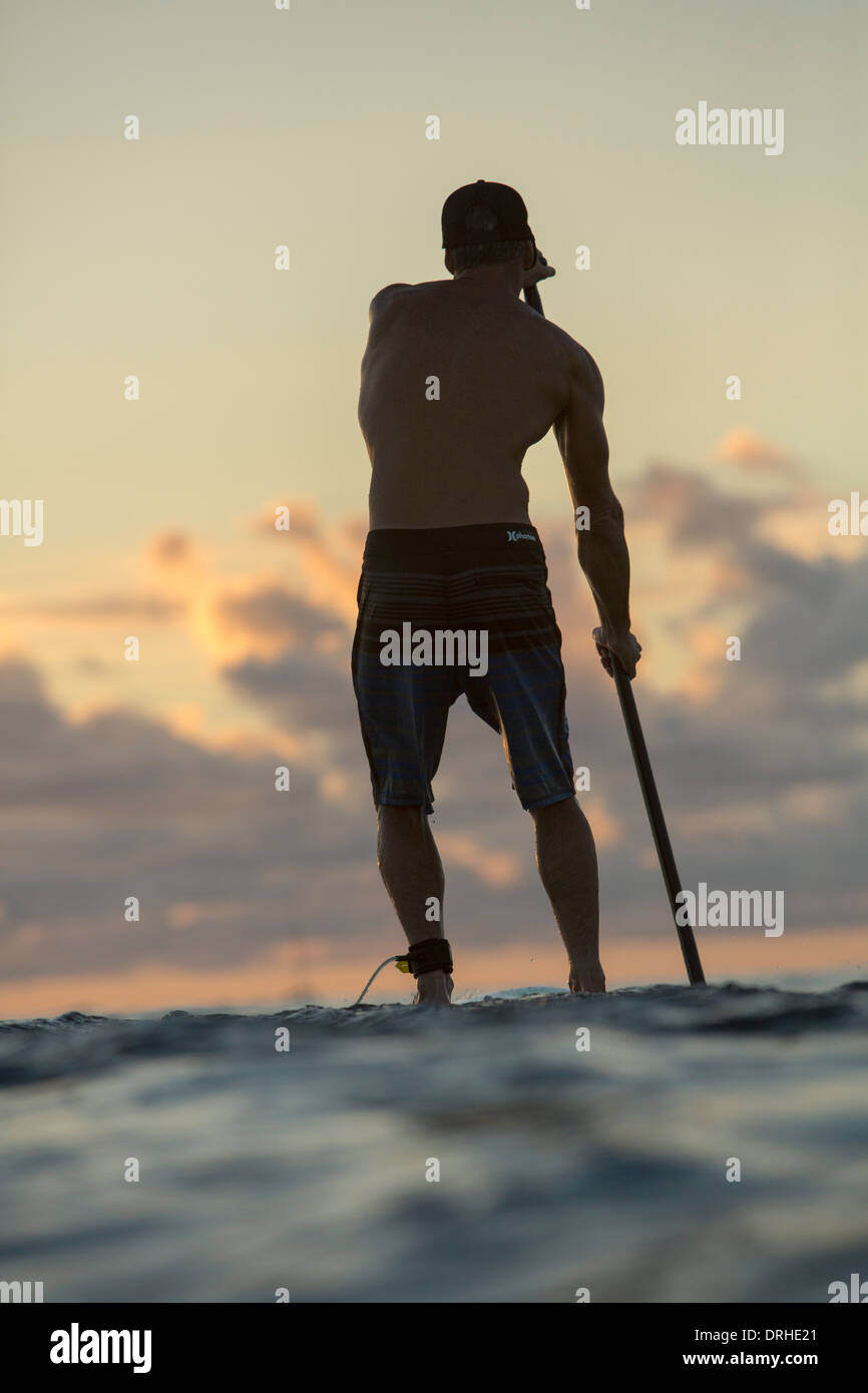 Hawaii Honolulu SUP Stand up Paddle board Waikiki Beach board ocean ...