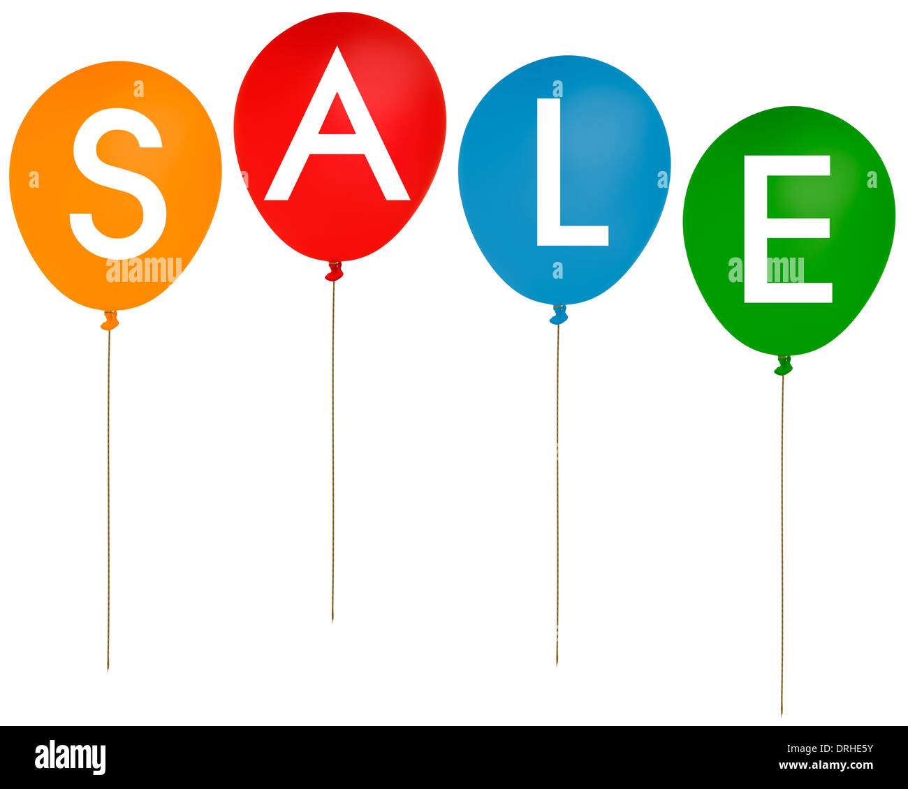 Balloons sale hi-res stock photography and images - Alamy