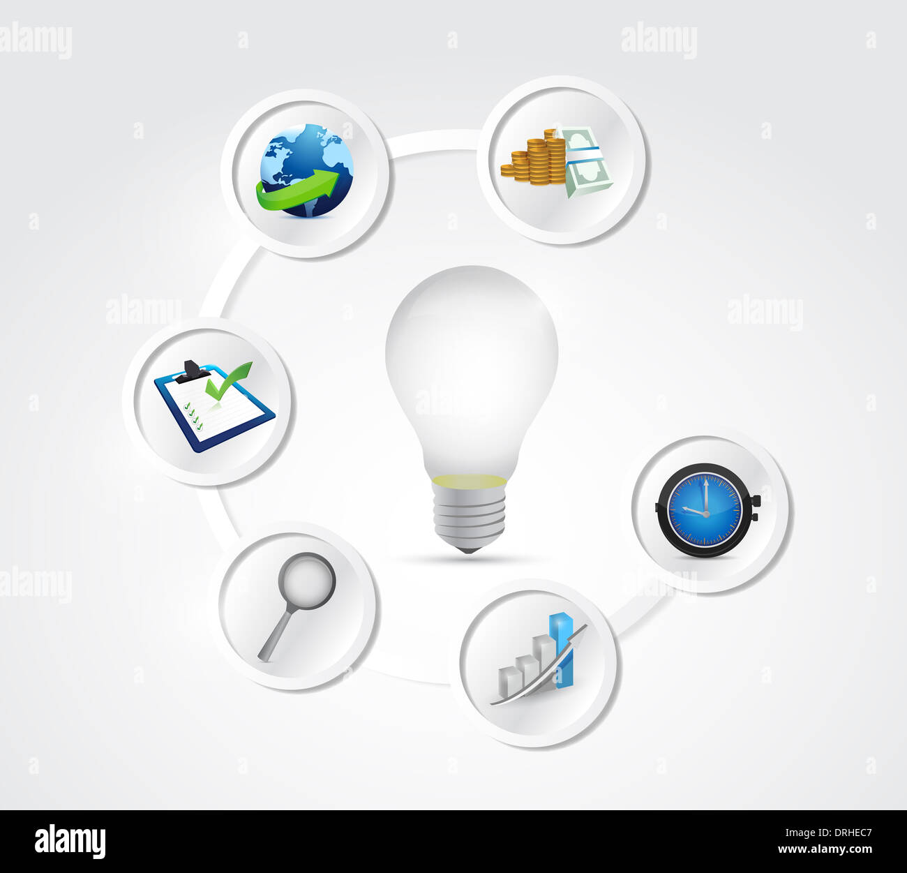 start up steps diagram illustration design over a white background ...
