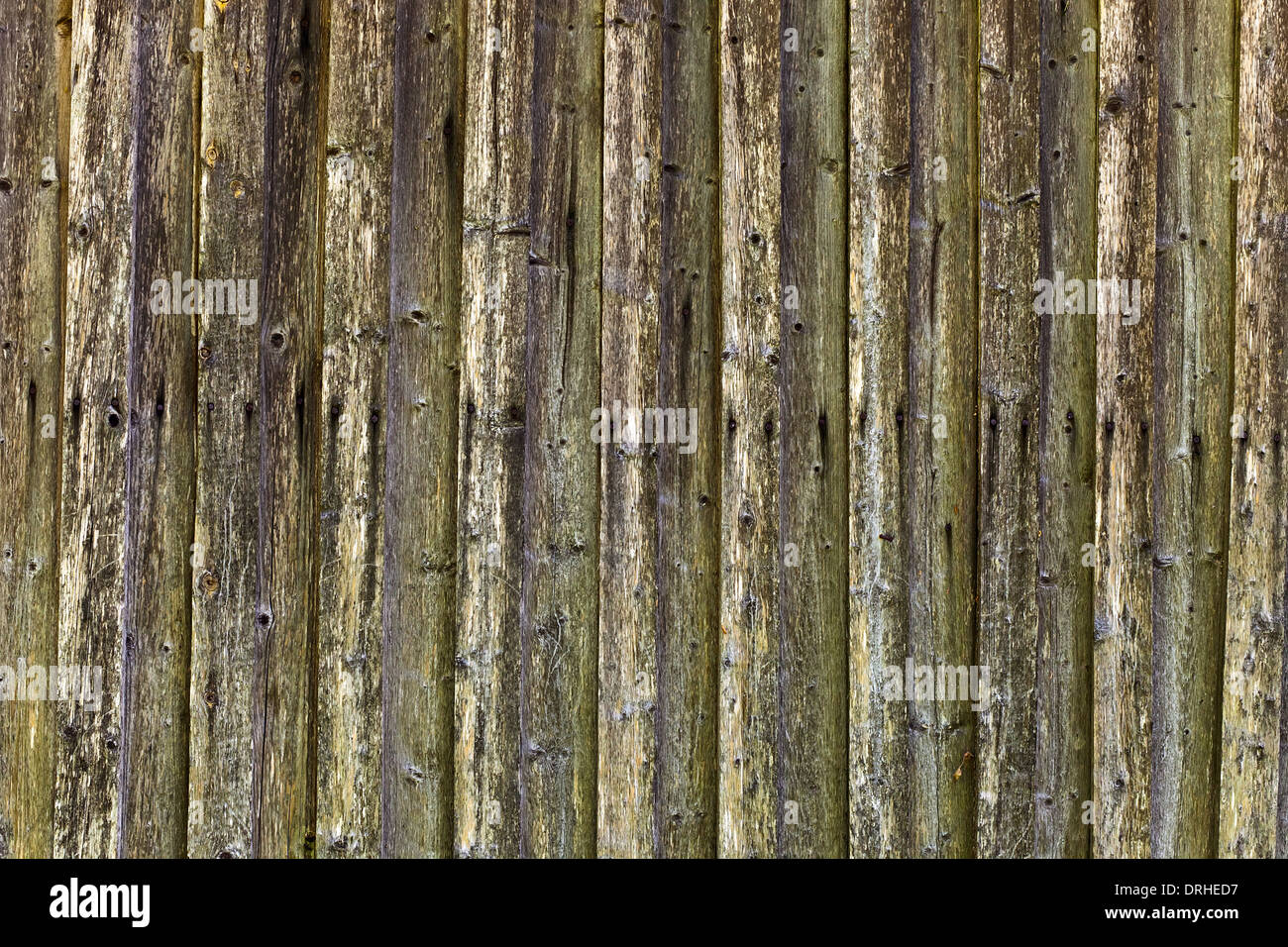 The old wooden wall , frontal view Stock Photo - Alamy