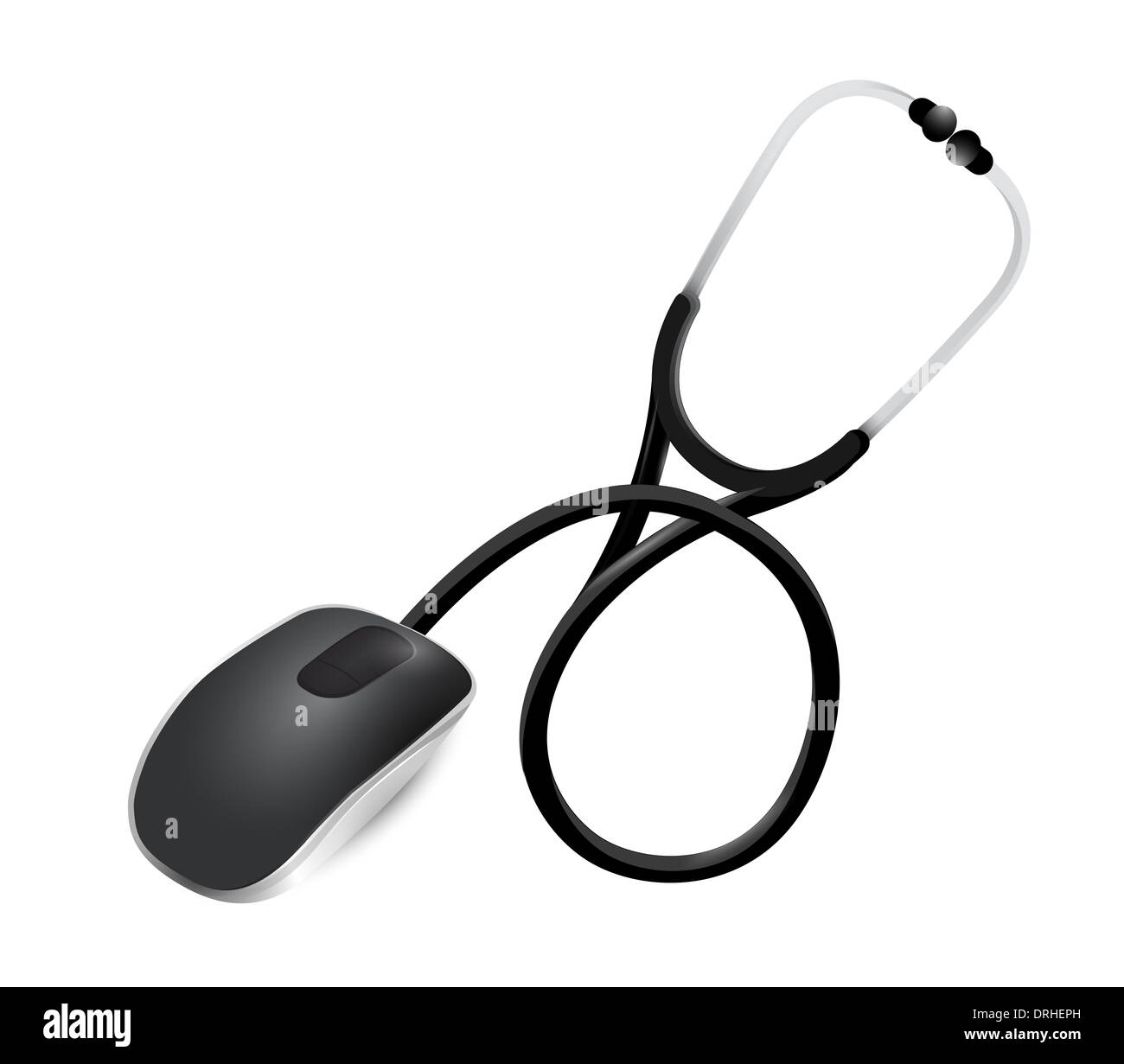 modern medicine concept illustration design over a white background ...