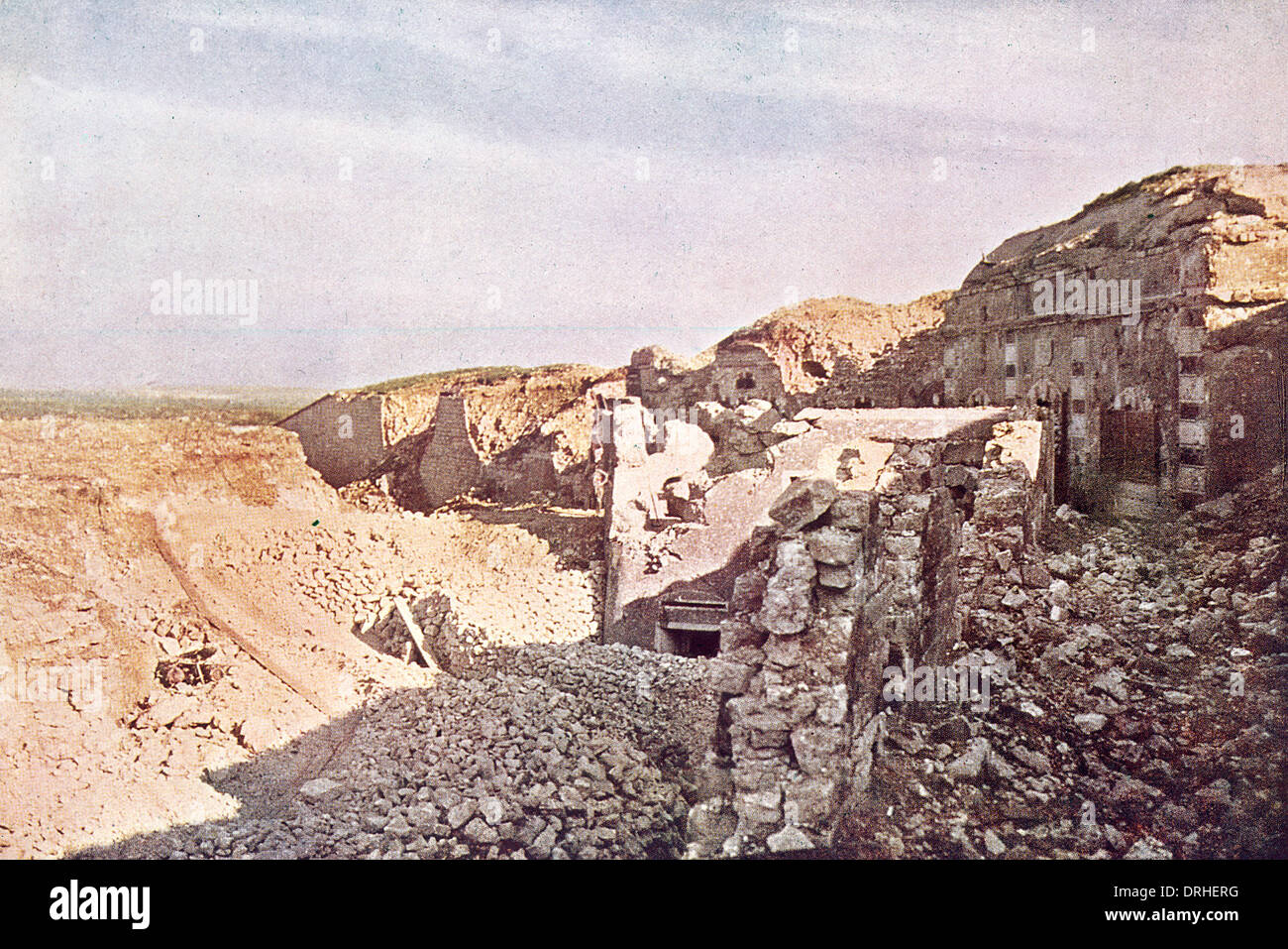 Moulainville Fort, Verdun, France, WW1 Stock Photo - Alamy