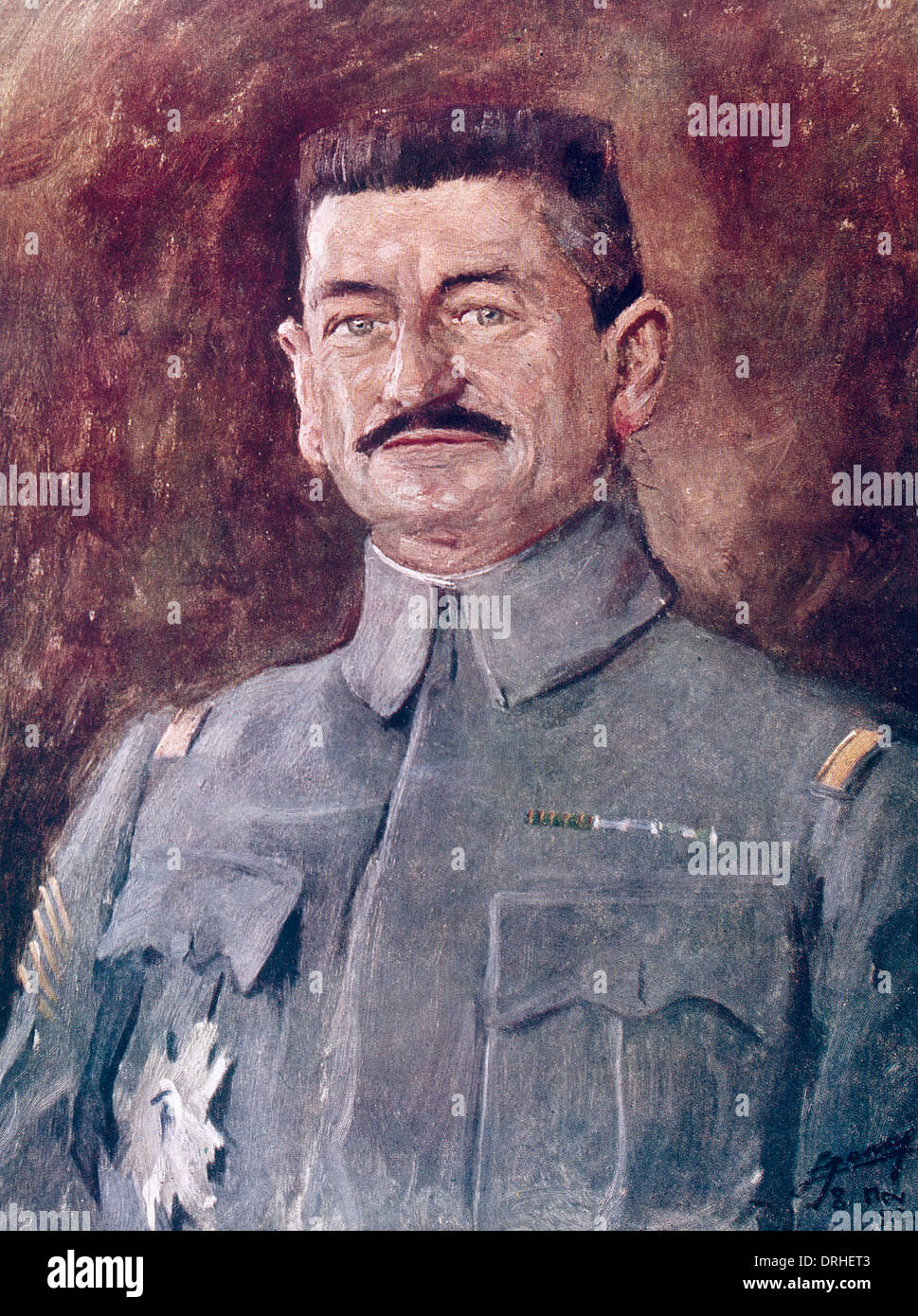 World war one french leader uniform soldier army ww1 first hi-res stock ...