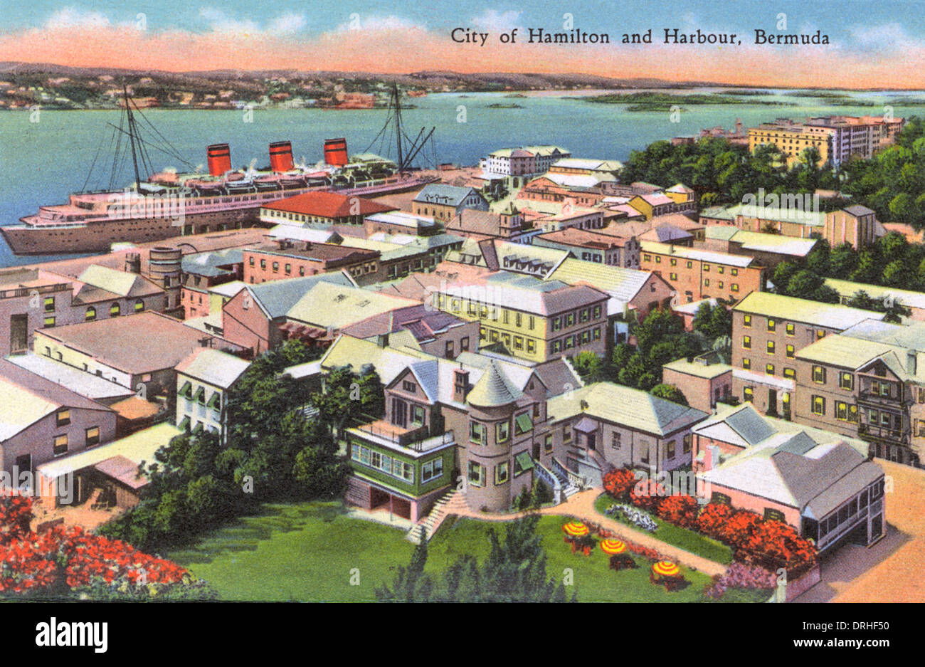 Port of hamilton bermuda hi-res stock photography and images - Alamy