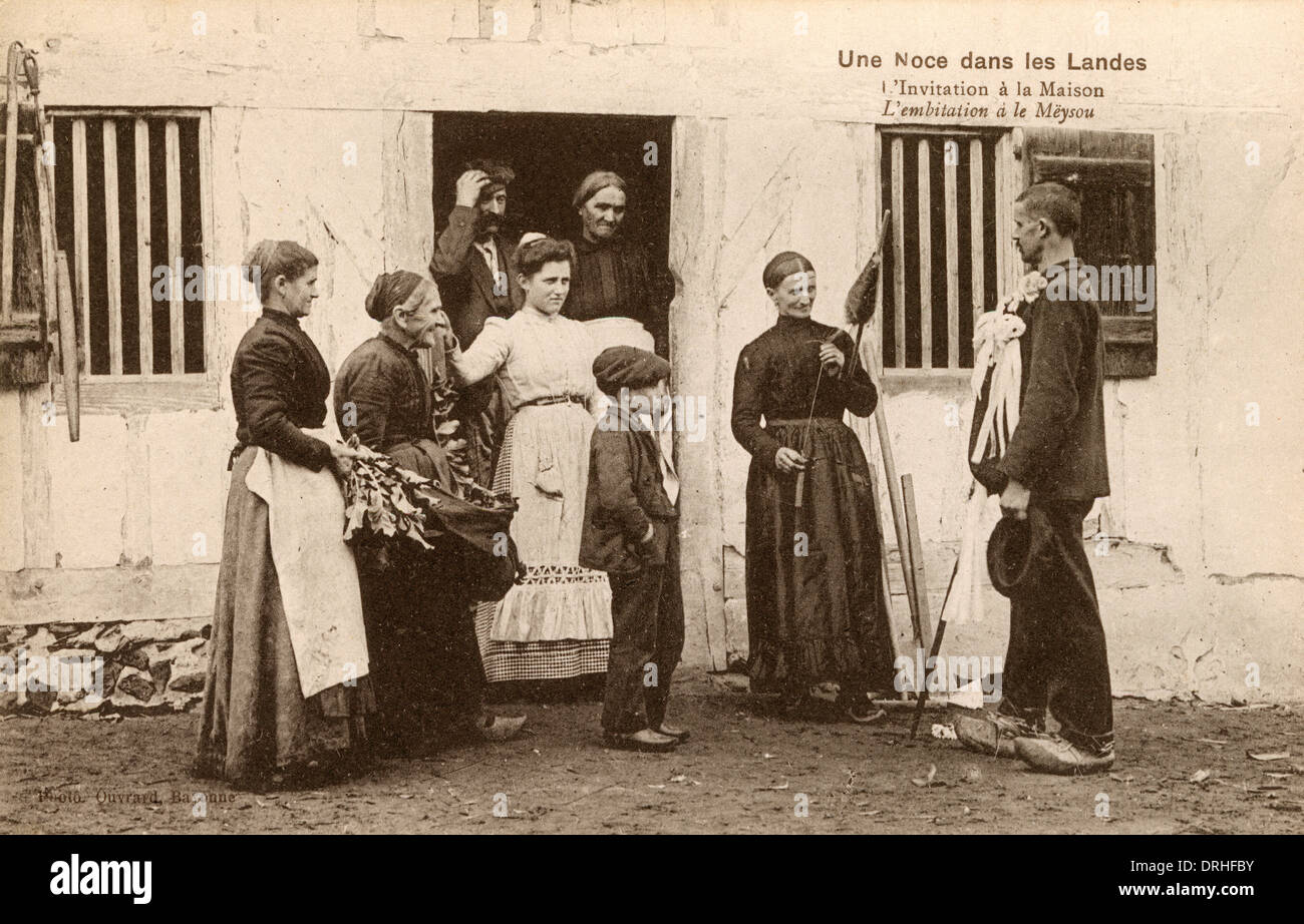 French Basque wedding Stock Photo - Alamy