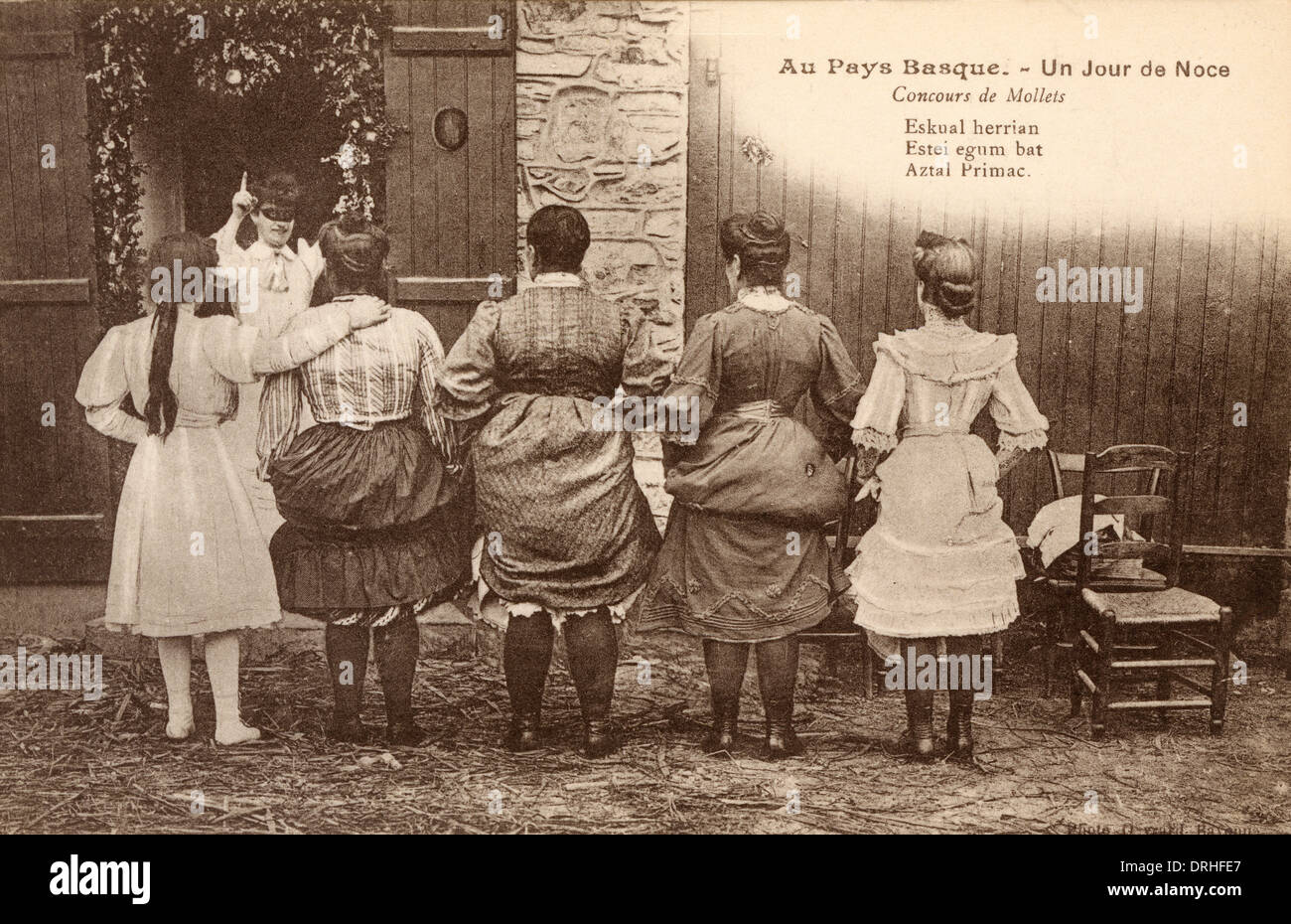 French basque girls hi-res stock photography and images - Alamy