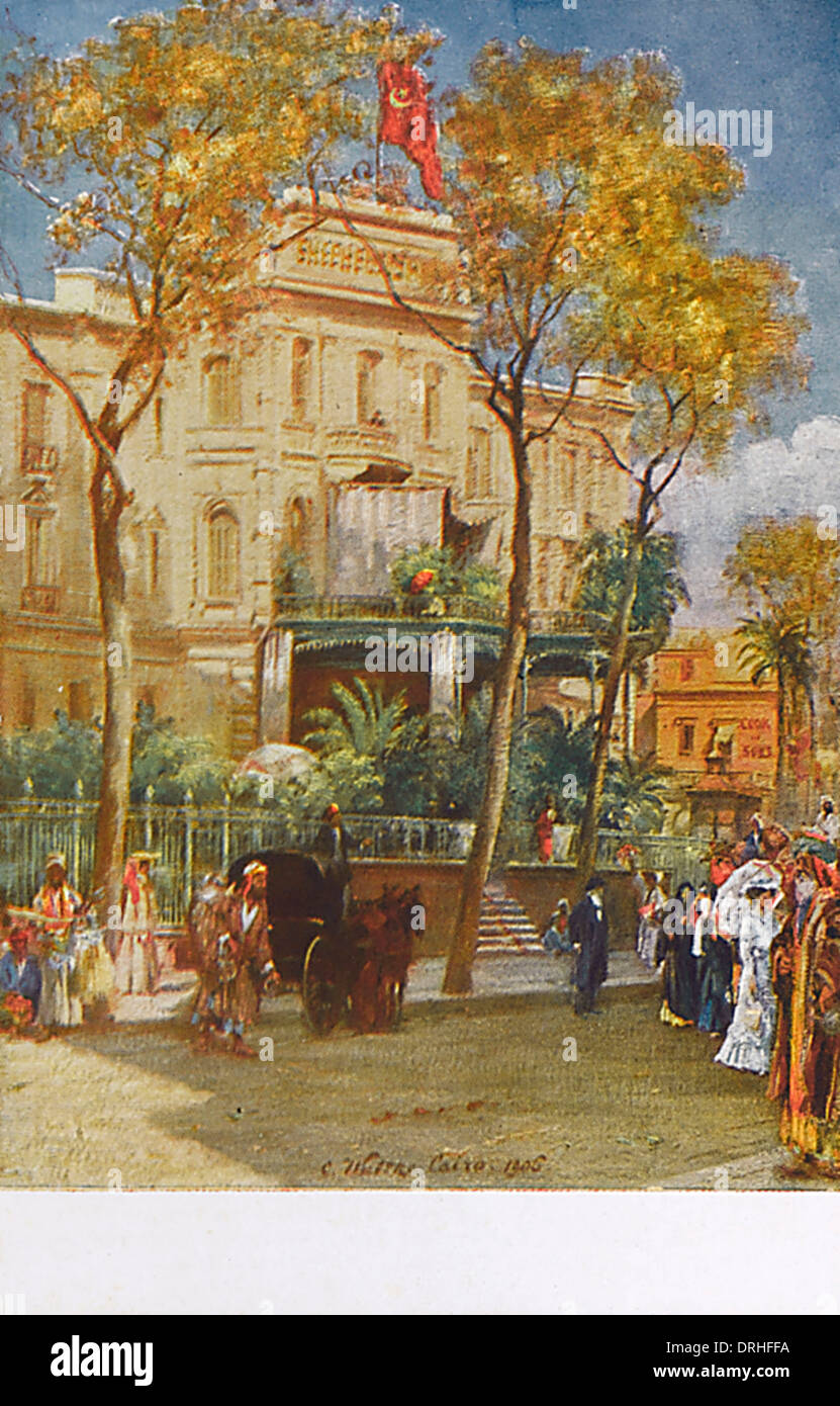 Shepheards hotel cairo egypt hi-res stock photography and images - Alamy