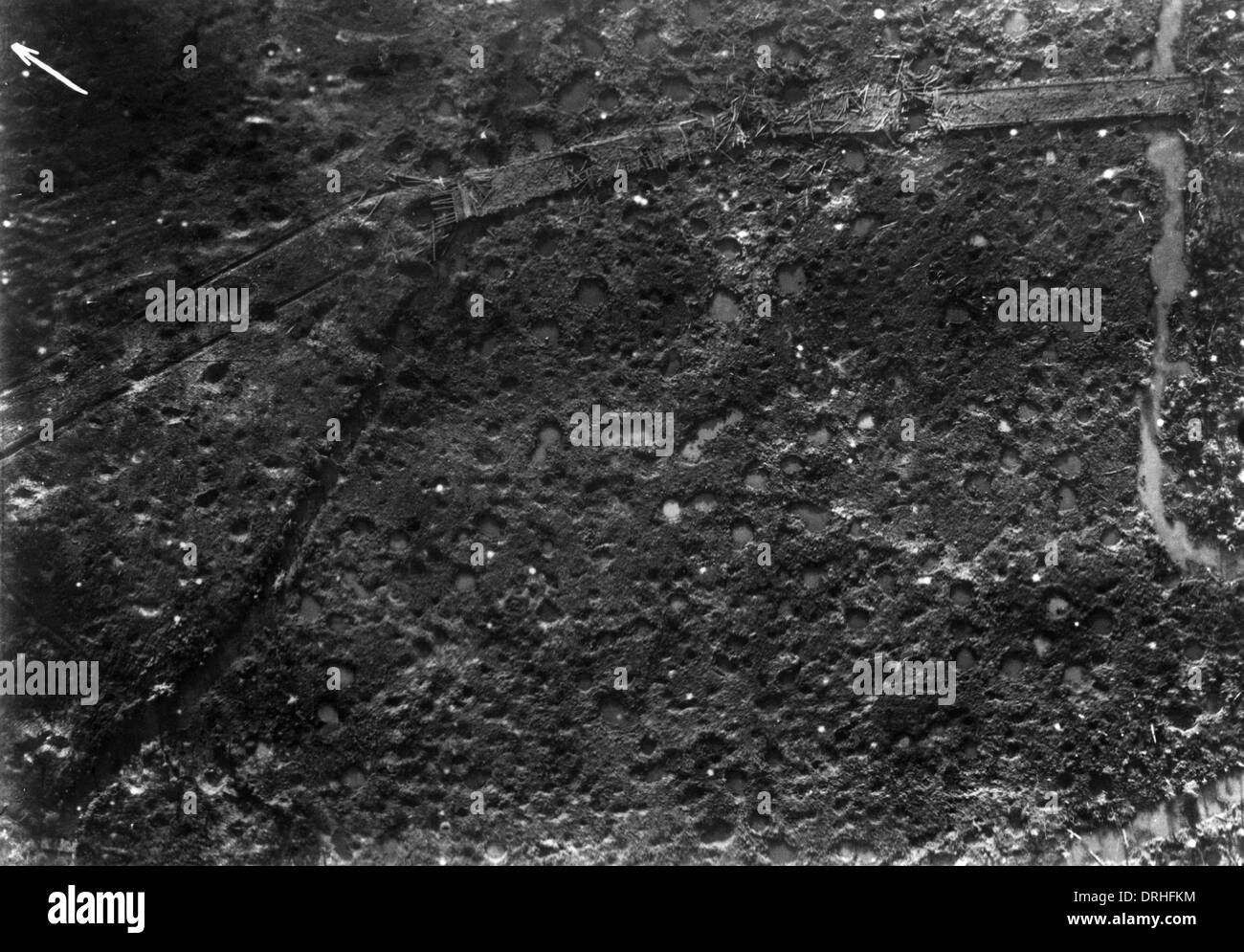 Battle of verdun trench crater hi-res stock photography and images - Alamy