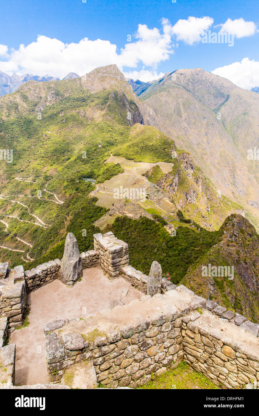 Mysterious city - Machu Picchu, Peru,South America. The Incan ruins and ...