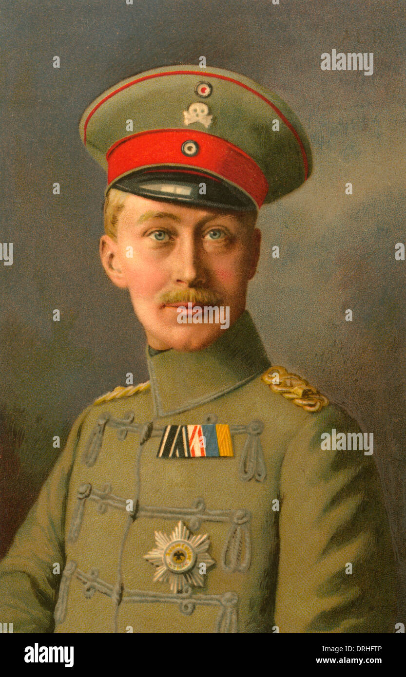 German Crown Prince Wilhelm High Resolution Stock Photography and ...