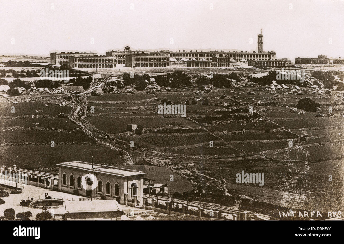 Malta - The Mtarfa Barracks - WWI era Stock Photo - Alamy