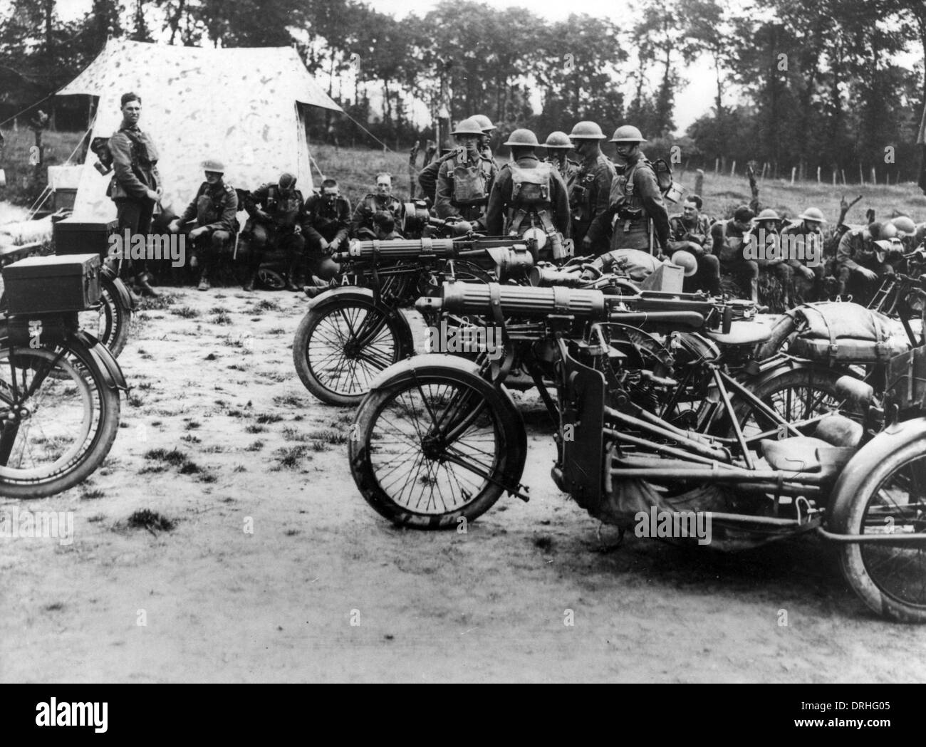 Machine gun world war one hi-res stock photography and images - Alamy