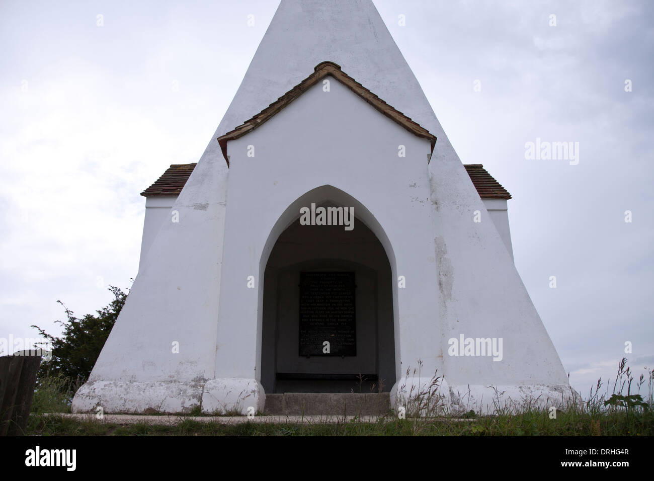 Monument to a horse named "Beware of Chalk Pit Stock Photo - Alamy