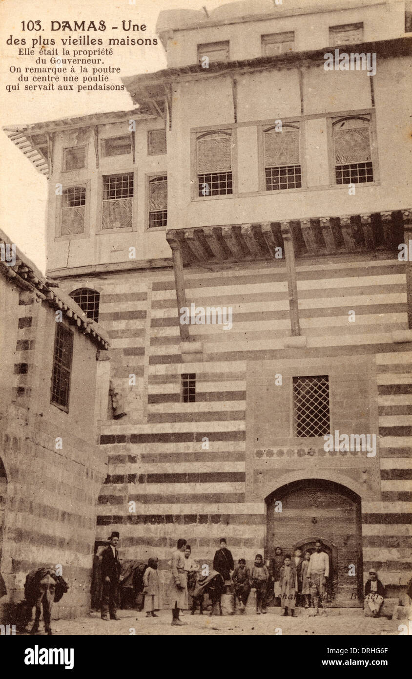 Old houses in damascus hi-res stock photography and images - Alamy