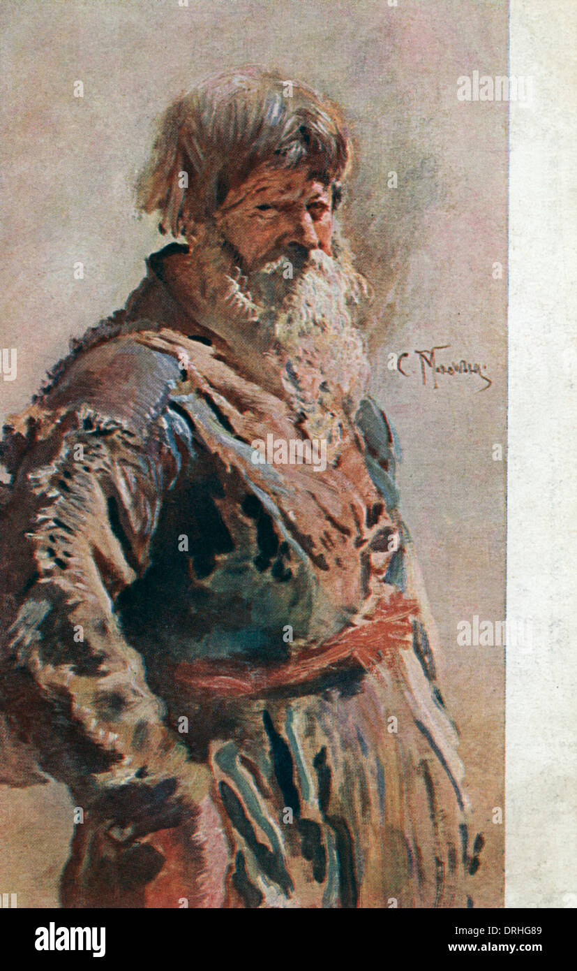 Russian serf hi-res stock photography and images - Alamy