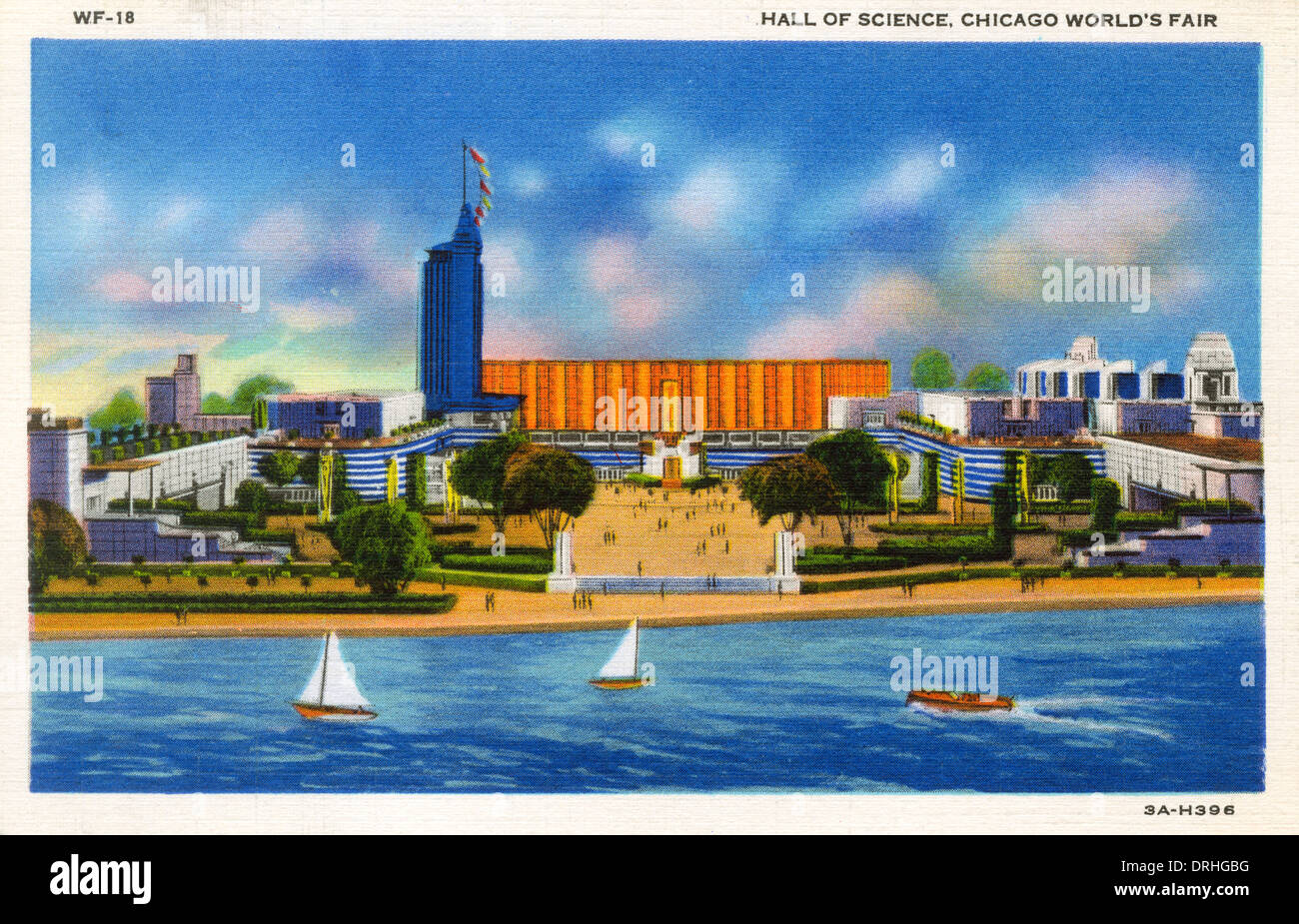 Chicago World Fair - Hall of Science Stock Photo - Alamy