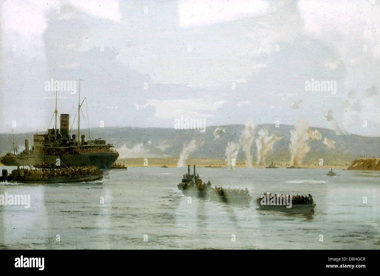 Allied battleships hi-res stock photography and images - Alamy