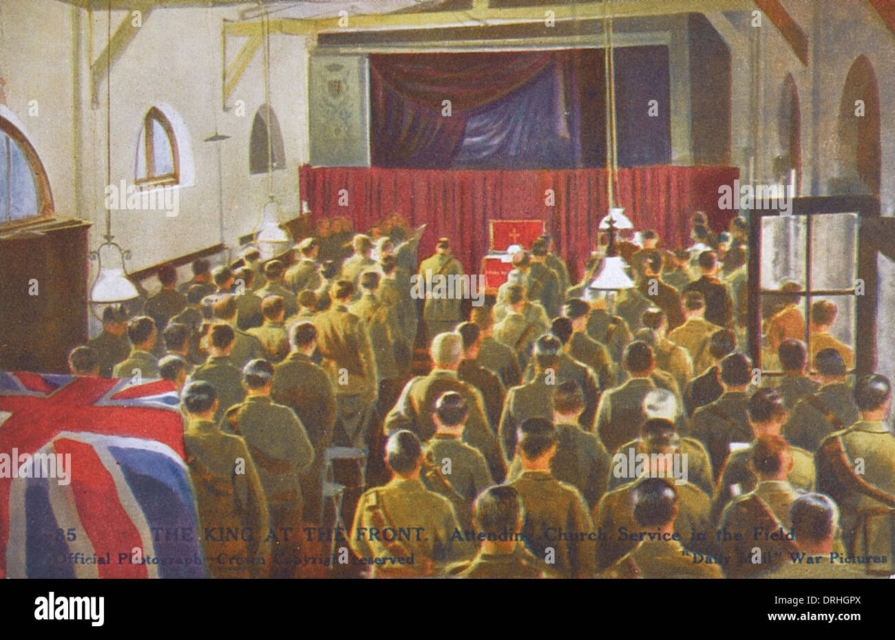 World war one church service hi-res stock photography and images - Alamy