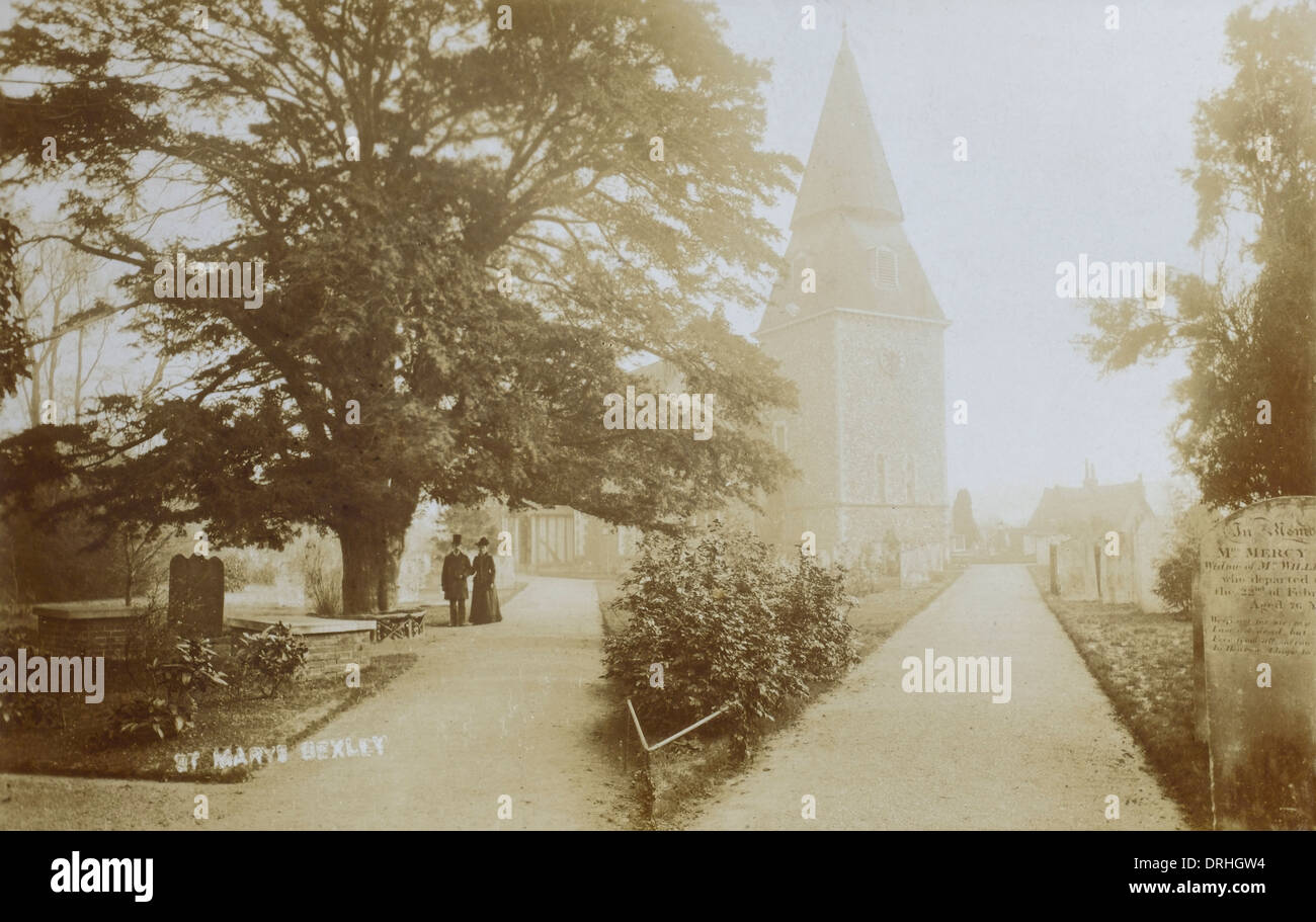 St Marys Church, Bexley, Kent Stock Photo - Alamy