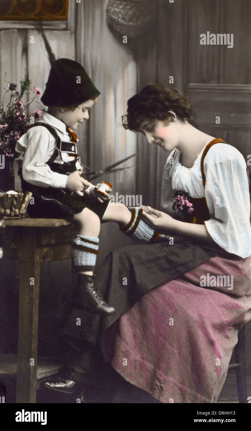 Bavarian family hi-res stock photography and images - Alamy