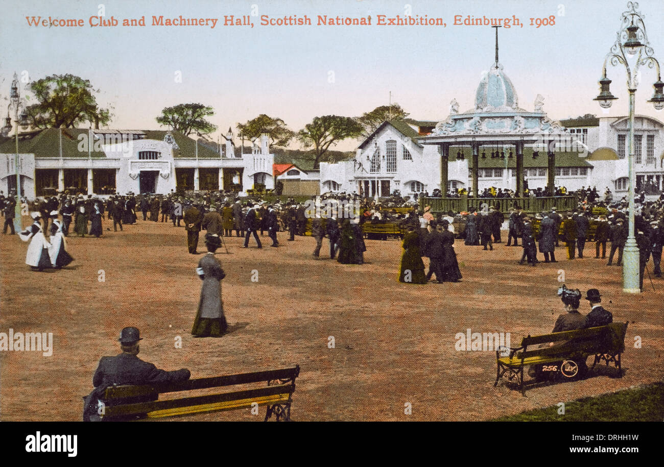 The Scottish National Exhibition - Welcome Club Stock Photo - Alamy