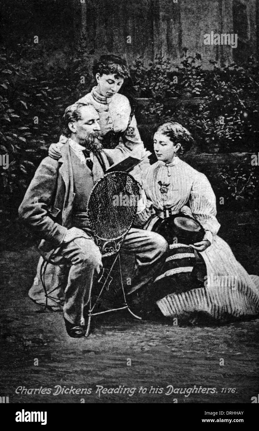Portrait photograph of Charles Dickens Stock Photo - Alamy