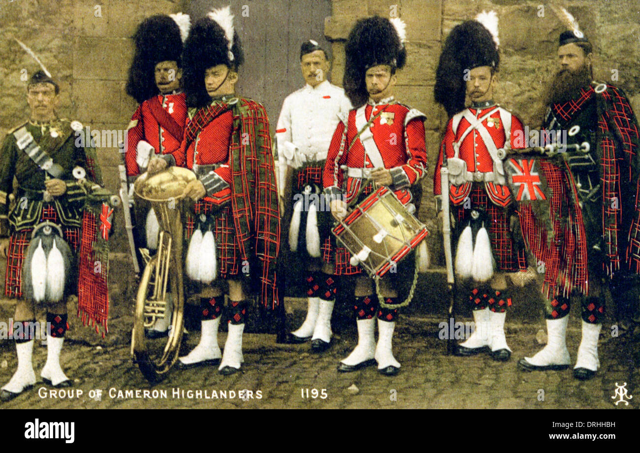 Cameron highlanders hi-res stock photography and images - Alamy