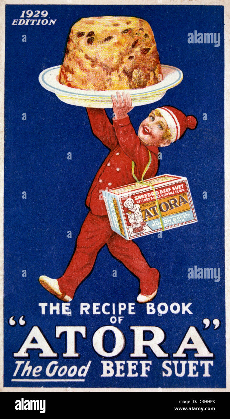 Advertisement for Atora suet Stock Photo - Alamy