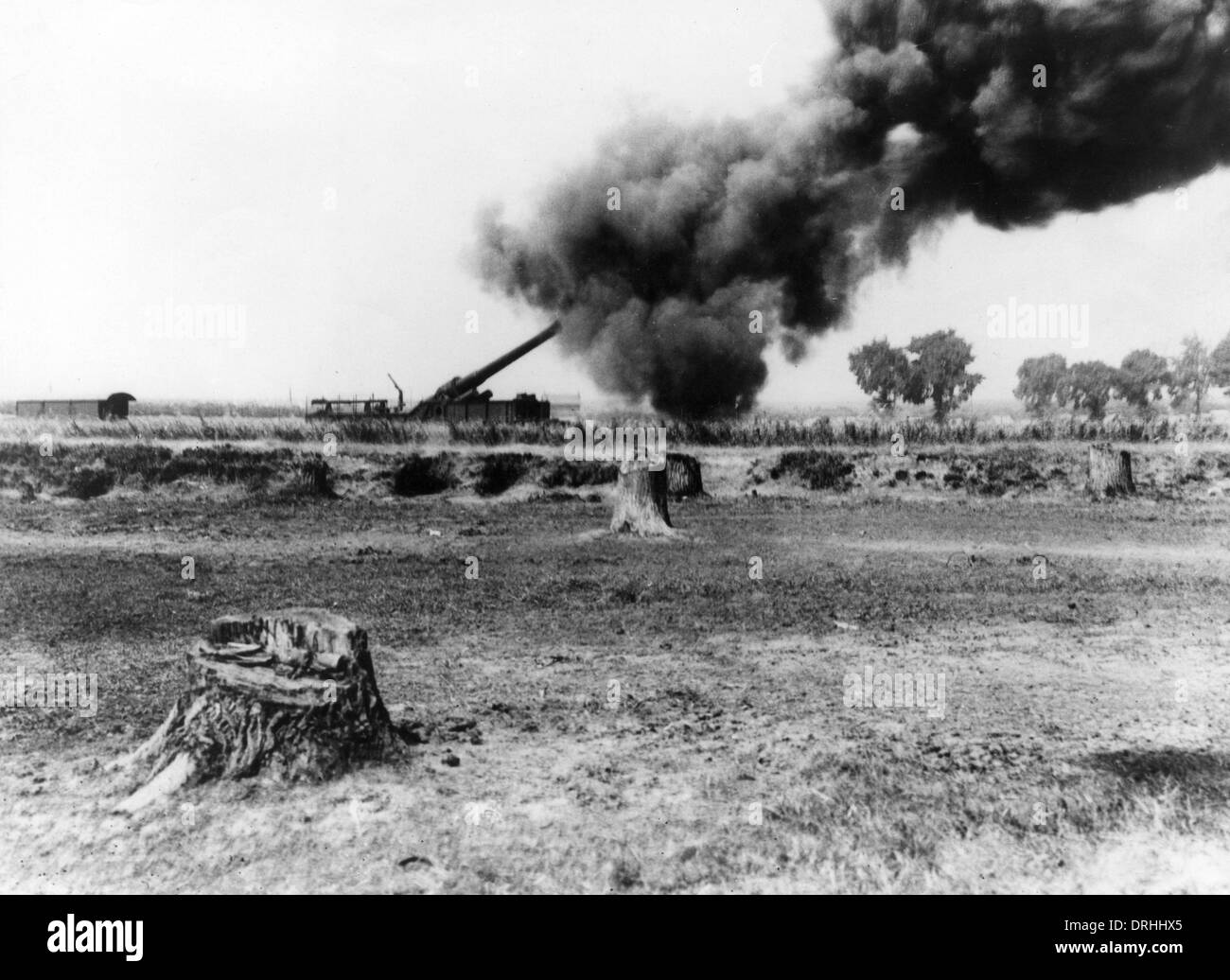Stump gun Black and White Stock Photos & Images - Alamy