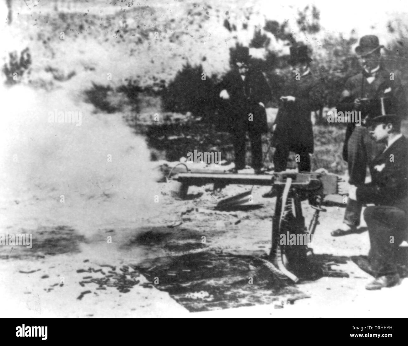 Maxim machine gun hi-res stock photography and images - Alamy