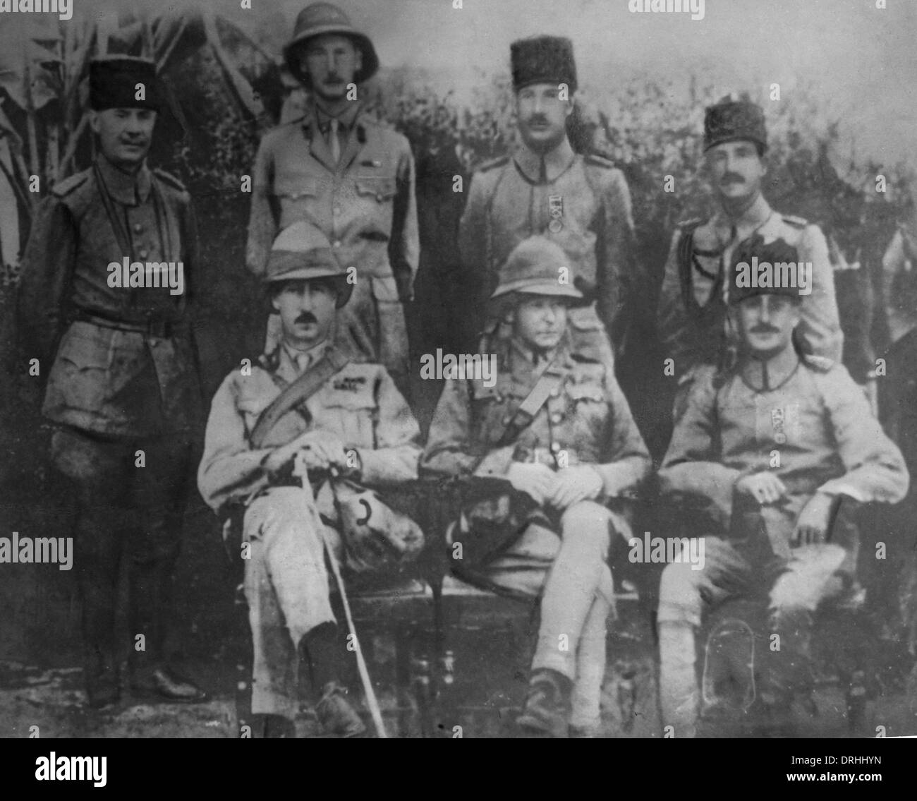 General Townshend in captivity after siege of Kut Stock Photo - Alamy
