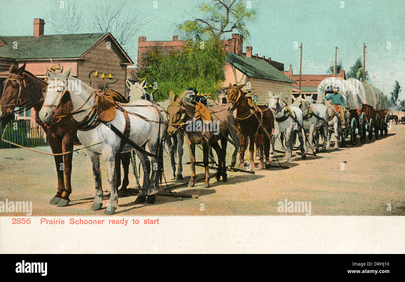 Prairie schooners hi-res stock photography and images - Alamy