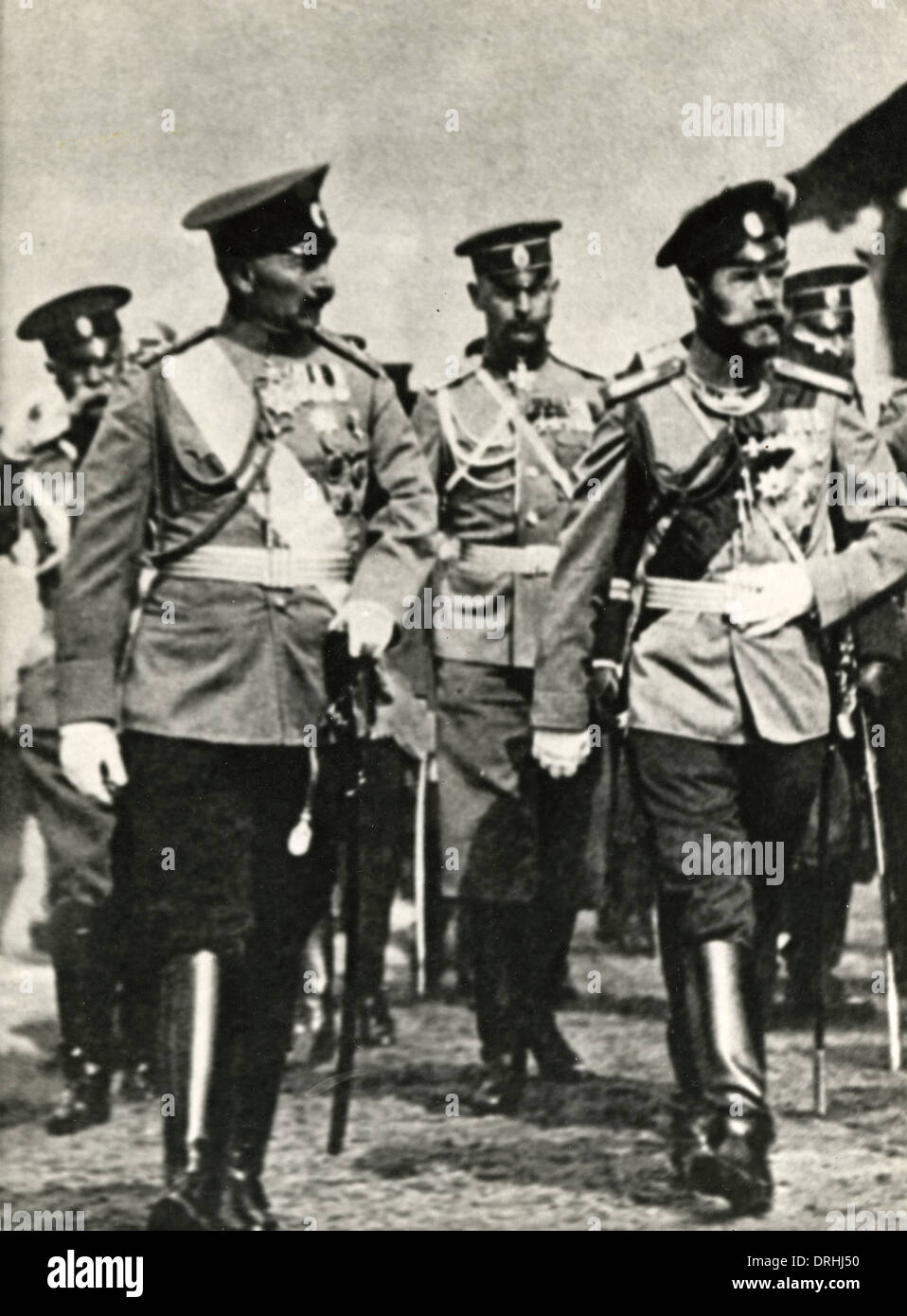 Tsar Nicholas II and Kaiser Wilhelm II Stock Photo - Alamy