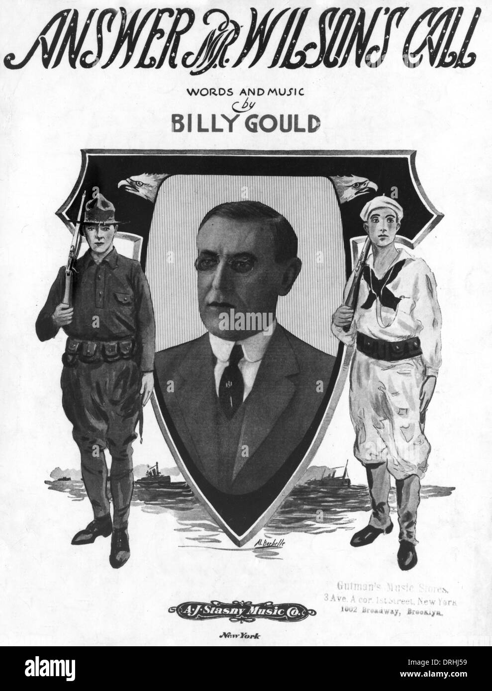 President wilsons answer hi-res stock photography and images - Alamy