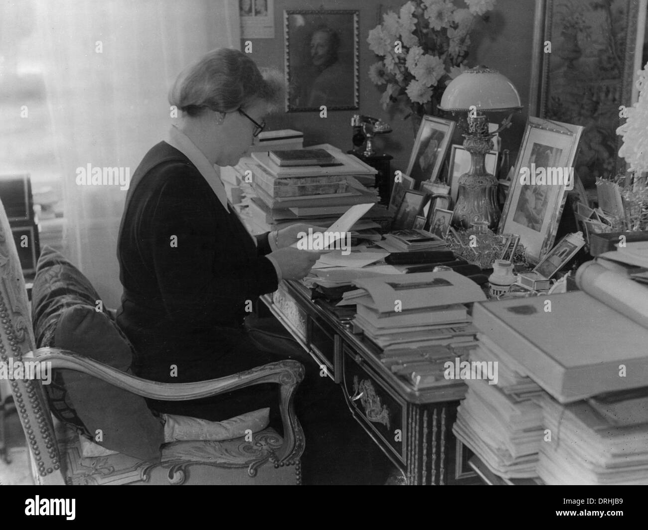 Princess hermine of reuss Black and White Stock Photos & Images - Alamy