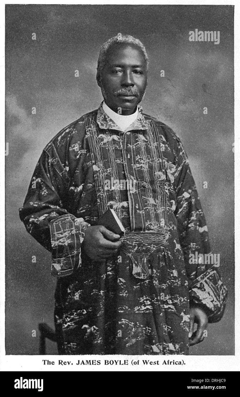 The Reverend James Boyle, West Africa Stock Photo - Alamy