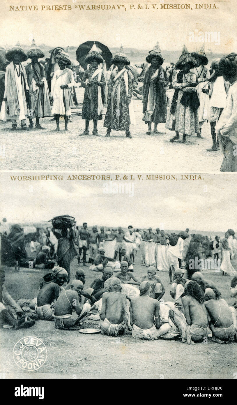 Hindu Priests in India Stock Photo - Alamy