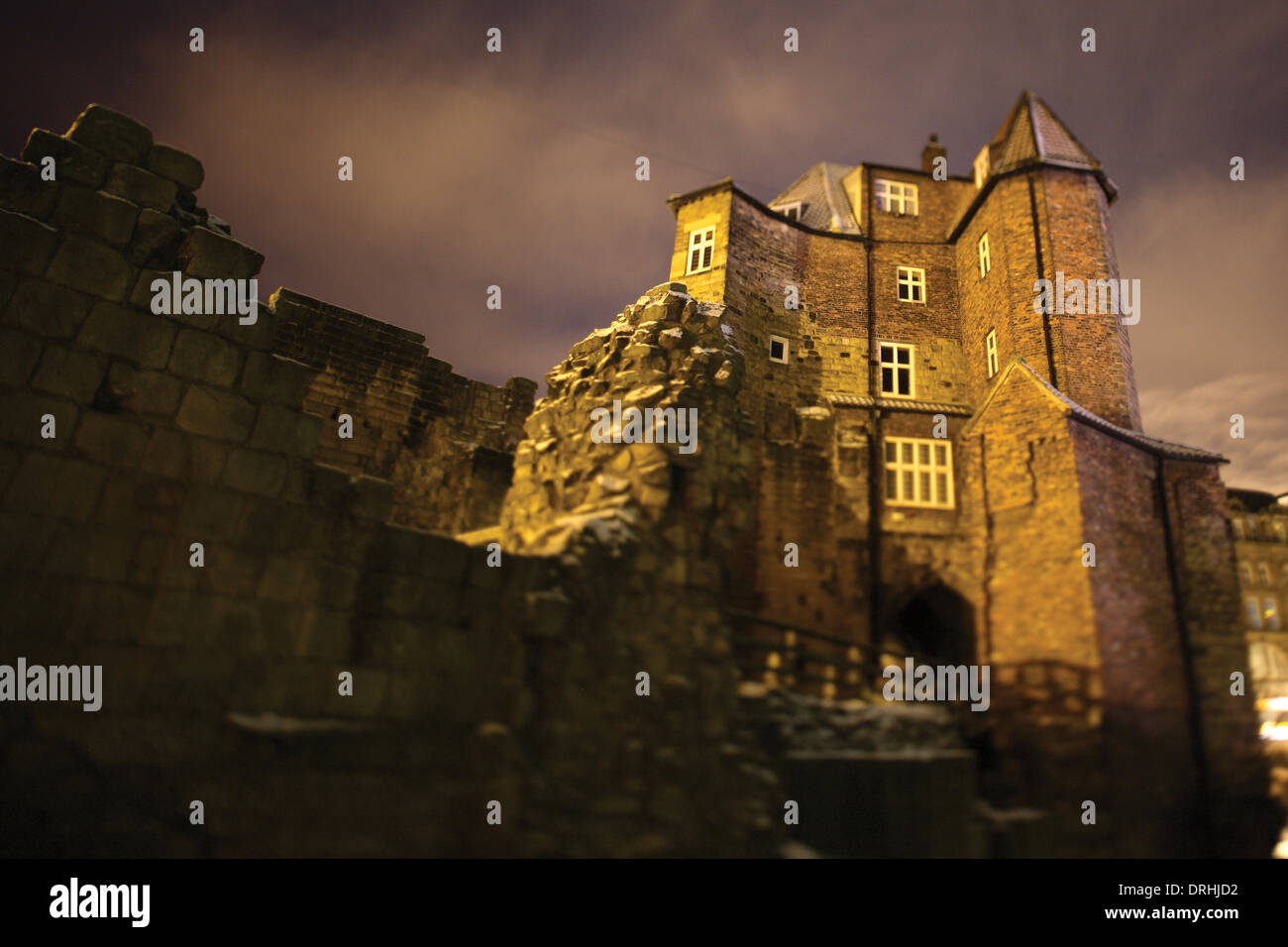 The Black Gate, Newcastle upon Tyne Stock Photo - Alamy