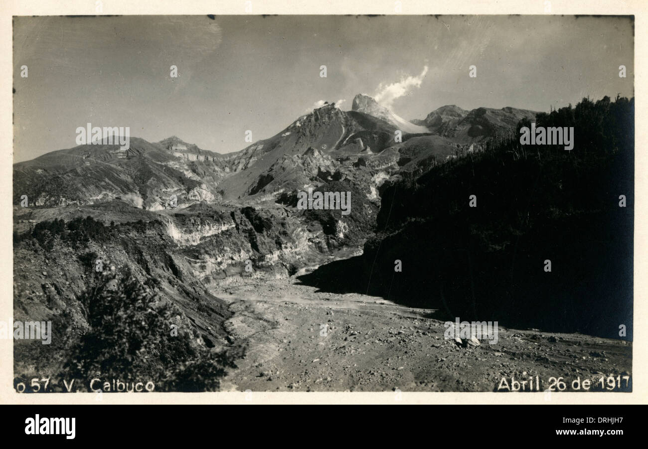 Chile - Calbuco Volcano Stock Photo - Alamy